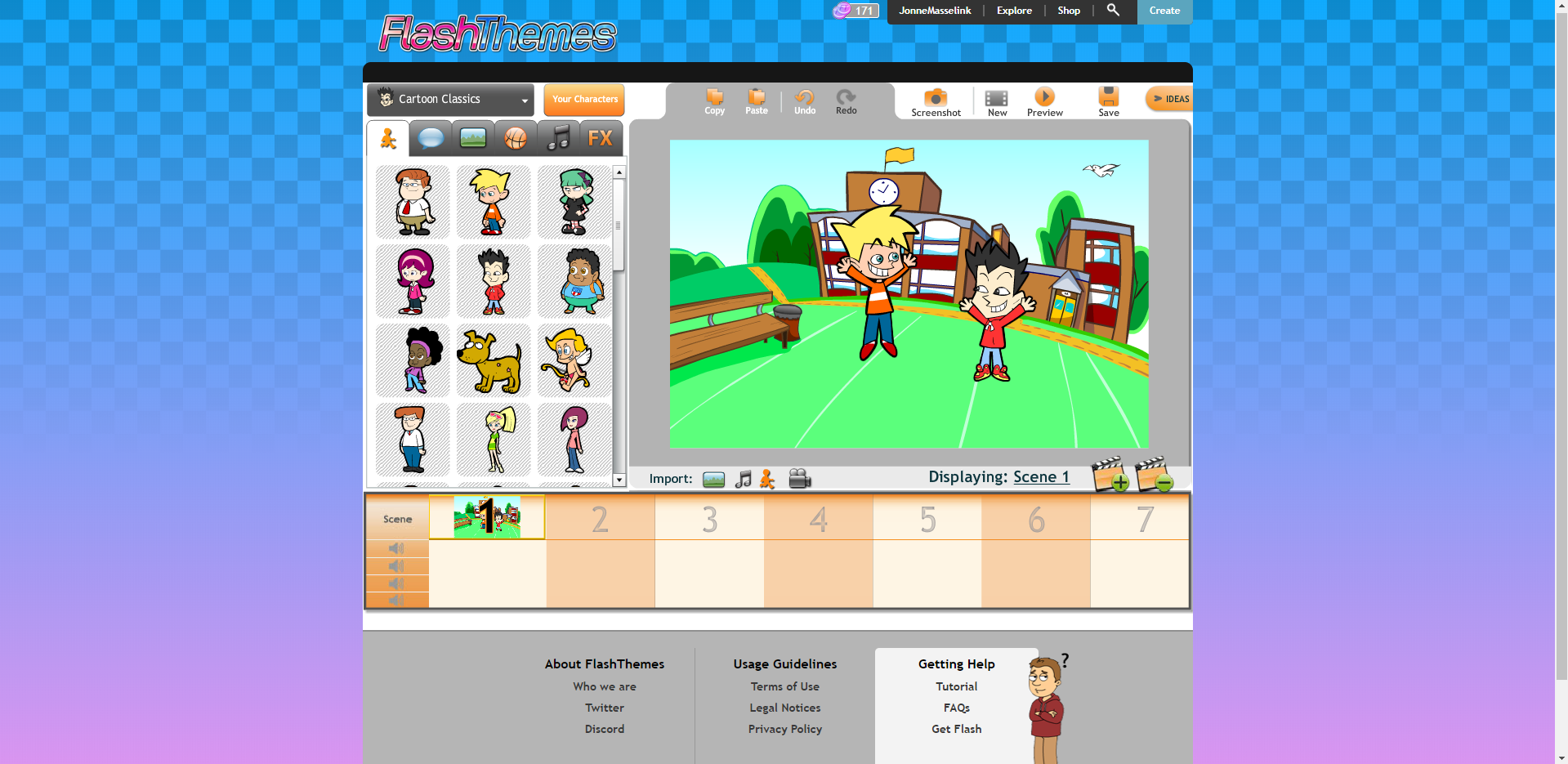 FlashThemes - jonne.nu